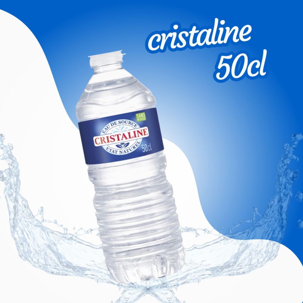 Cristaline meilleur prix | Pack de 24 bouteilles 0,5L
